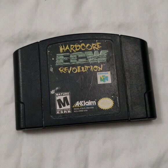 Nintendo | Video Games & Consoles | Ecw Hardcore Revolution Game N64 ...